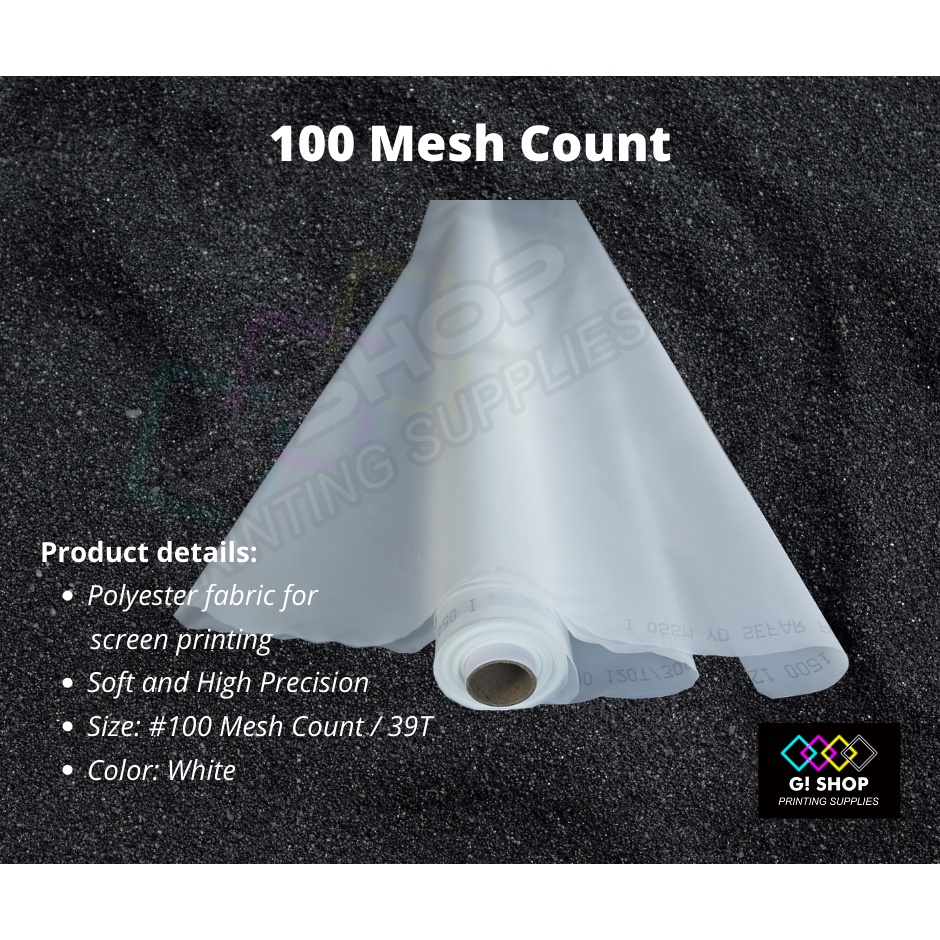 Silkscreen mesh #100 Good Quality used for Screen Printing Water Base ...
