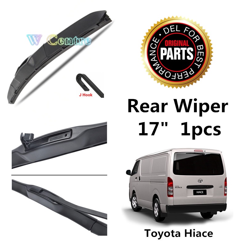 Hybrid Rear Wiper Toyota Hiace Van 17" (1pcs) | Shopee Philippines