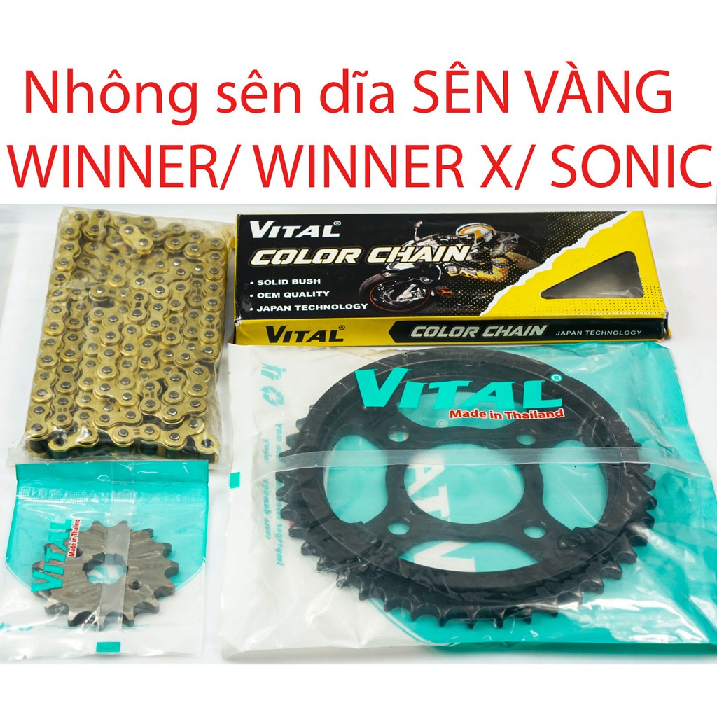 Winner, WINNER X, SONIC, CBR - NSD Chain Sprockets, 9mm chain, 10mm ...