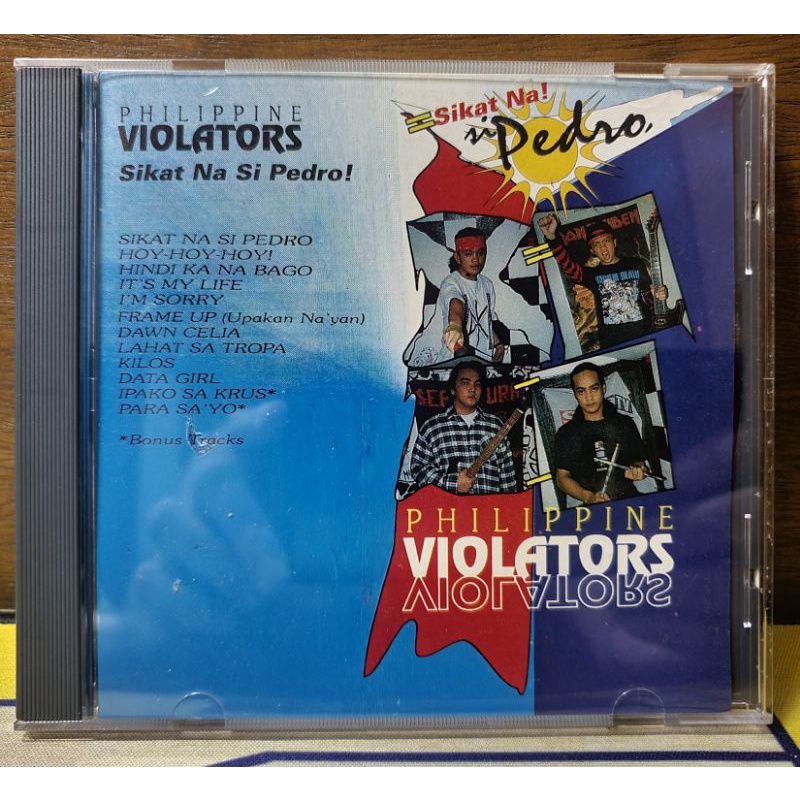 Philippine Violators Sikat na si Pedro CD OPM LOCAL PUNK ROCK | Shopee ...