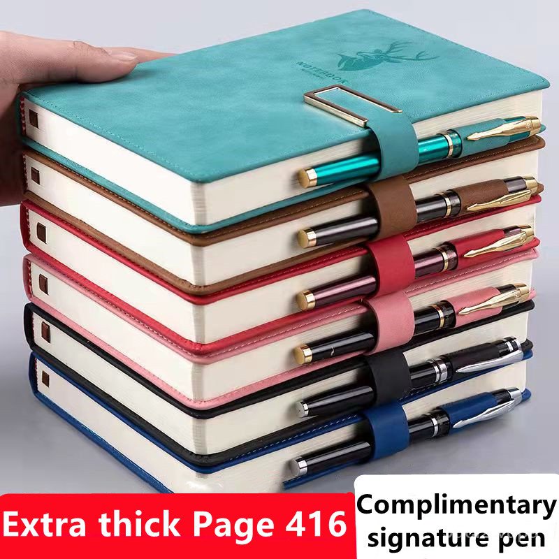 A5 note book 416 pad individuality creative work this retro leather ...
