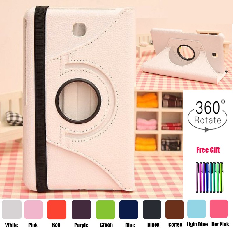 For Samsung Galaxy Tab 4 7.0 T230 T231 T235 T237 360°Rotate Stand ...