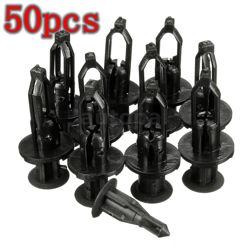 50pcs Bumper Fastener Cover Grille Push Type Retainer Clips For Lexus ...