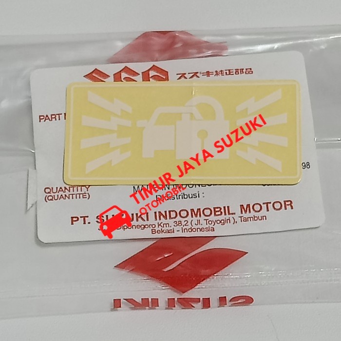 Original SGP Security Alarm Label Sticker | Shopee Philippines