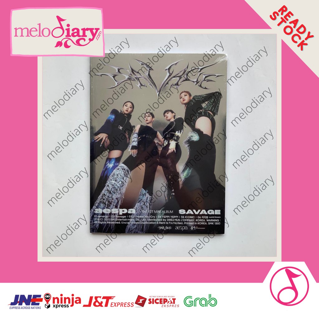 Aespa - Savage (1ST MINI ALBUM) [Hallucinate Quest ver./ Photobook ...