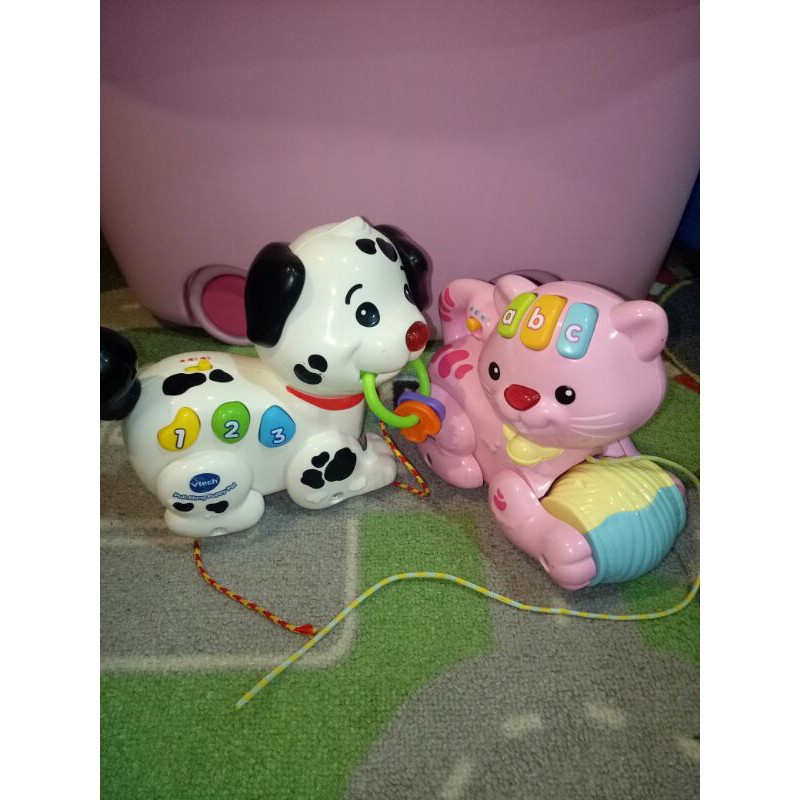 vtech pull & play (kitten and dog) | Shopee Philippines