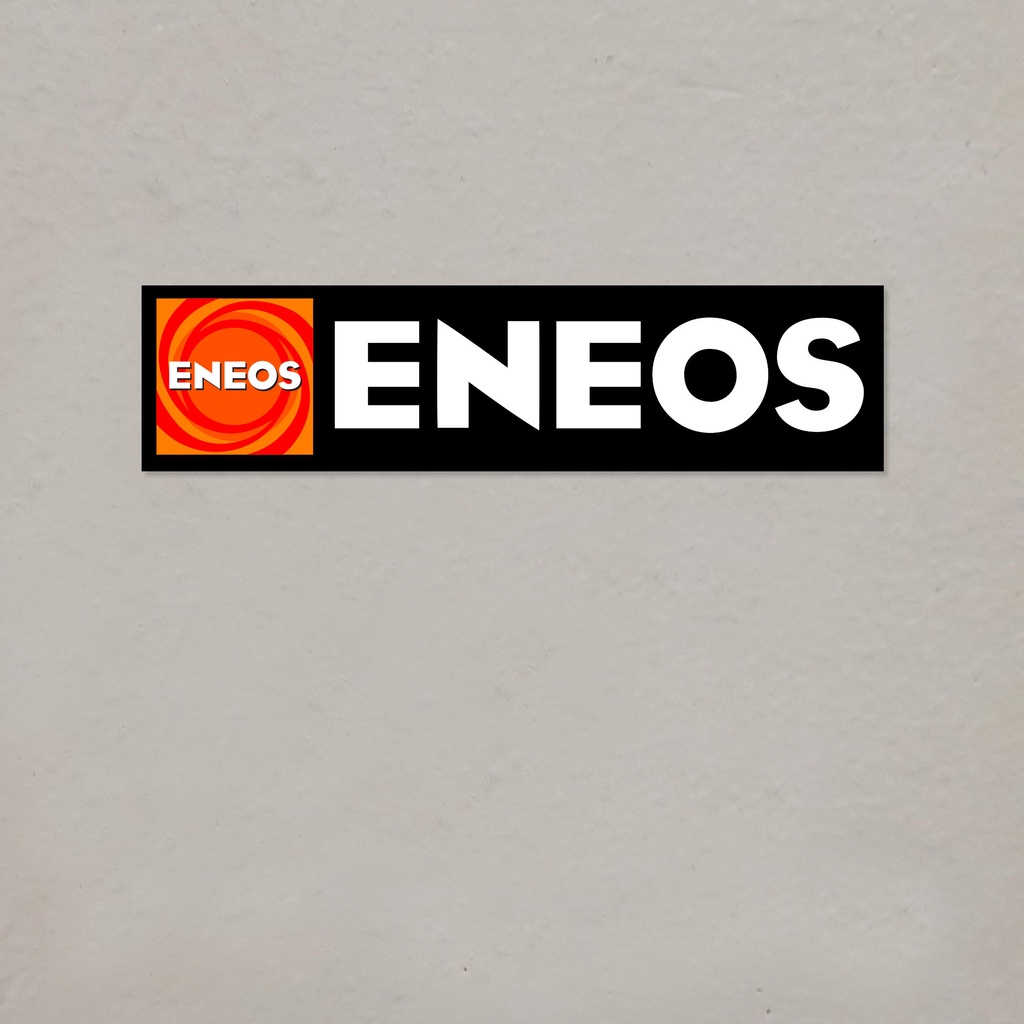 Eneos sticker, vinyl laminated sticker | Shopee Philippines