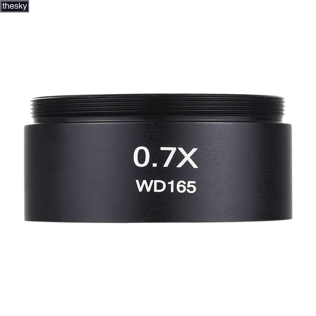 Stereo Microscopes Auxiliary Objective Lens Barlow Lens Magnifier 0.7X ...
