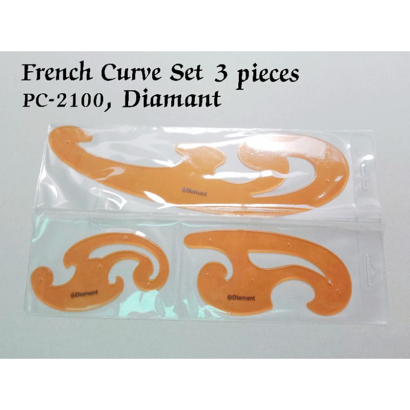 French Curve Set, 3 pcs | Shopee Philippines