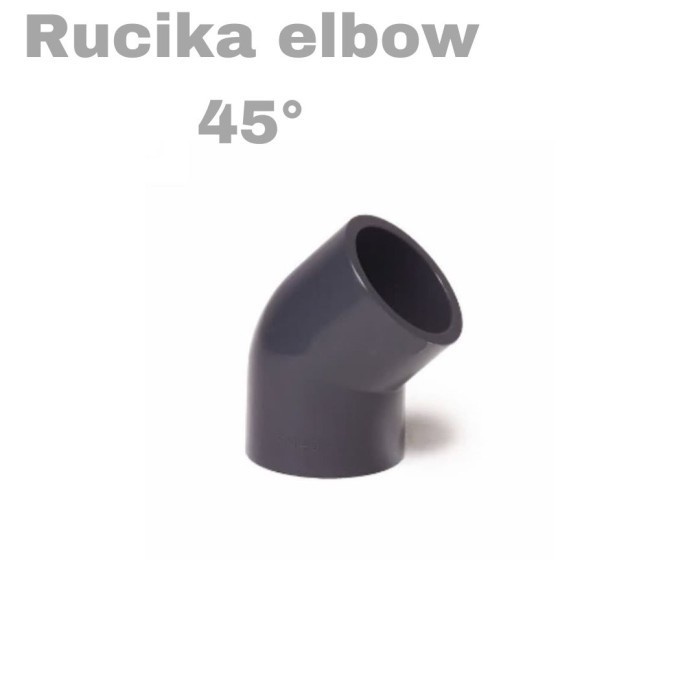 Knee 10" RUCIKA Brand PVC Pipe Fittings | Elbow | Keni | L | Knie ...