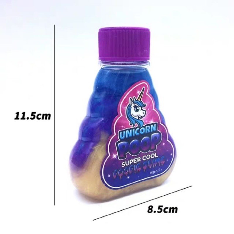 Unicorn Slime Poop Galaxy Color Kid Toys For Girls Boys Kids Baby ...