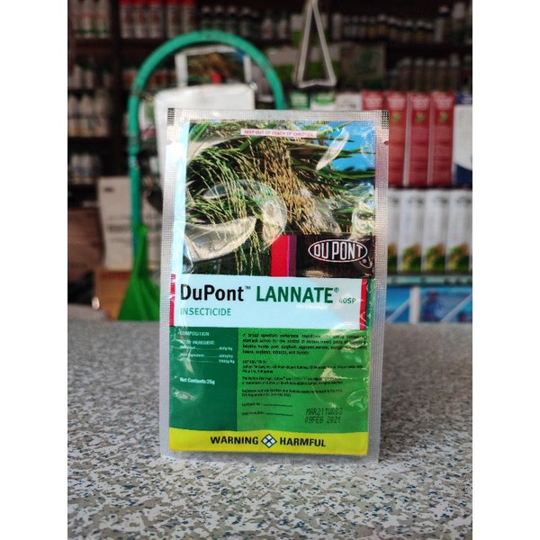 Lannate (Methomyl) Insecticide / Pests Control / 25 grams | Shopee ...