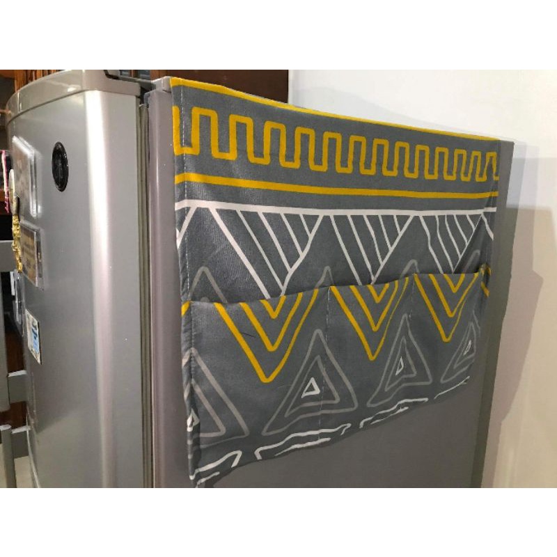 NEW Design Makapal Printed Ref Cover with Pocket - Dust Cover | Shopee ...