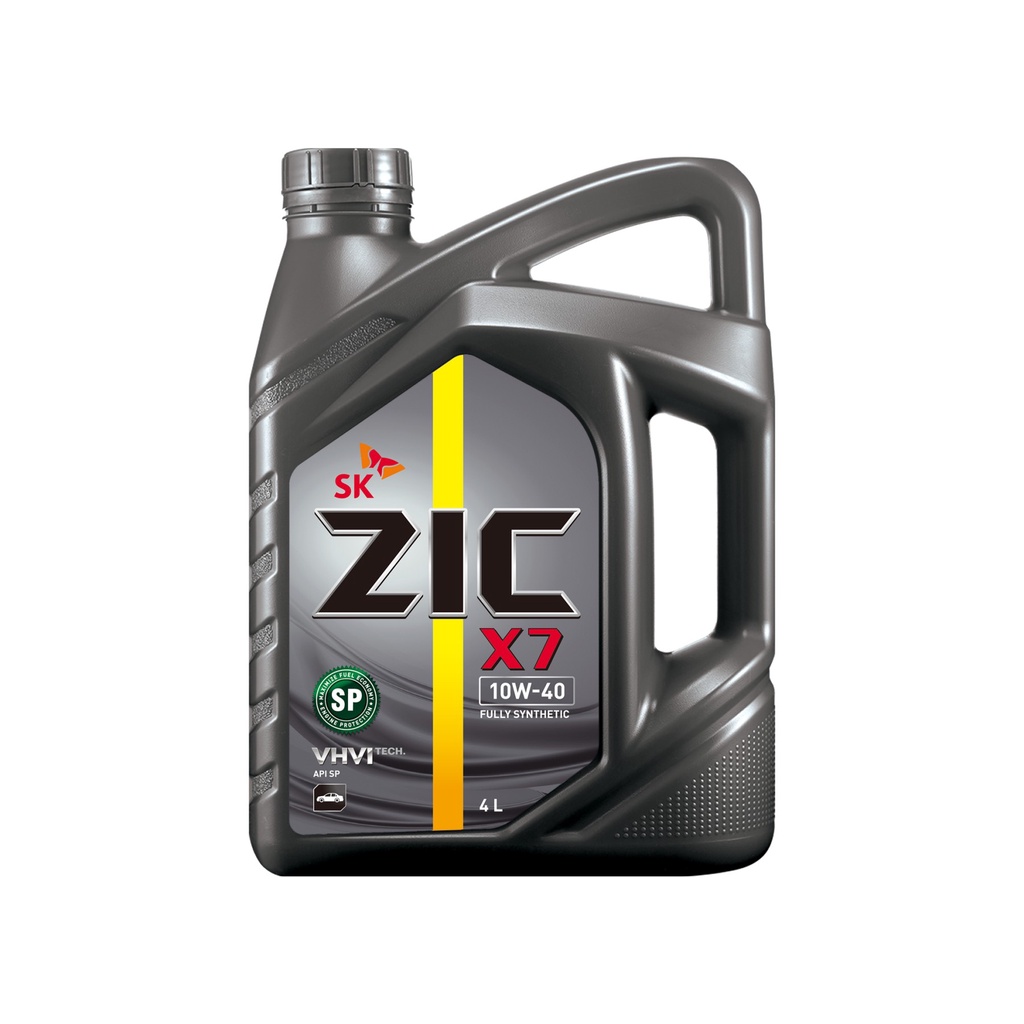 SK ZIC X7 10W-40 4L Fully Synthetic Engine Oil | Shopee Philippines
