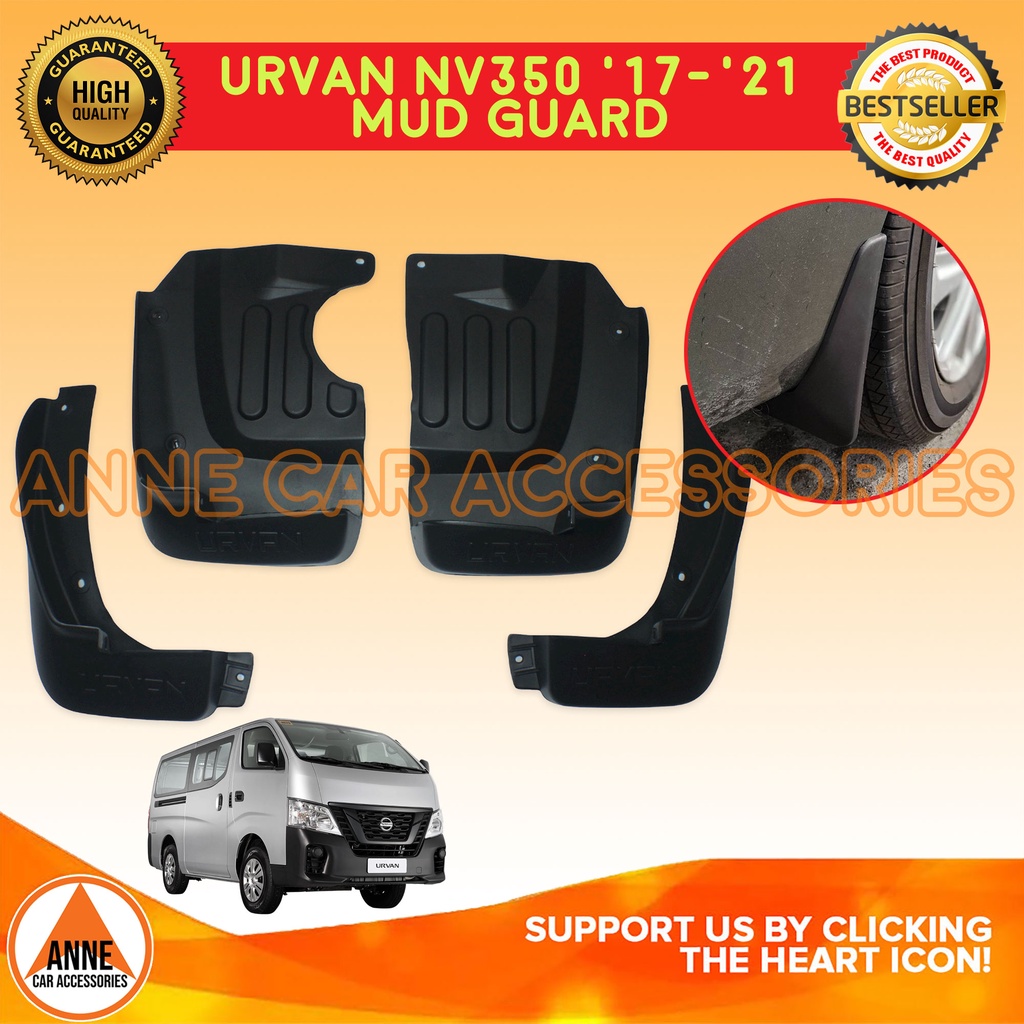WITH Free Screw Set Mud Guard for Nissan Urvan NV350 2018 - Onwards ...