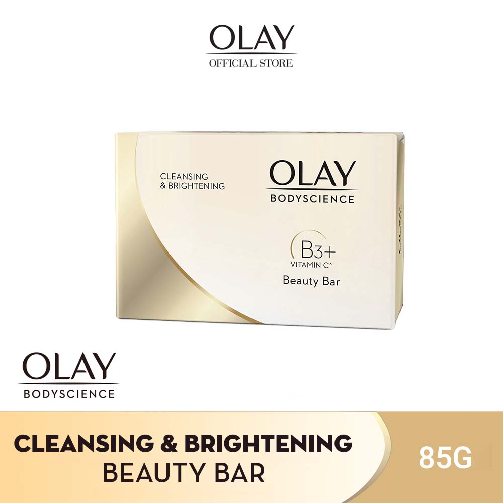 Olay Body Science Beauty Bar Cleansing & Brightening 85g | Shopee Philippines
