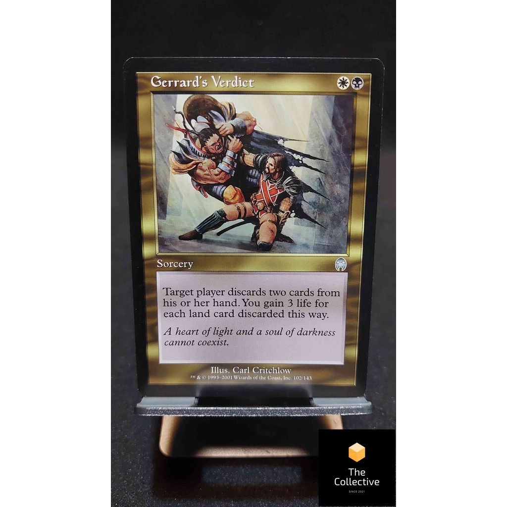 Magic the Gathering - MTG Card Game - Gerrard's Verdict - APC - [ID ...
