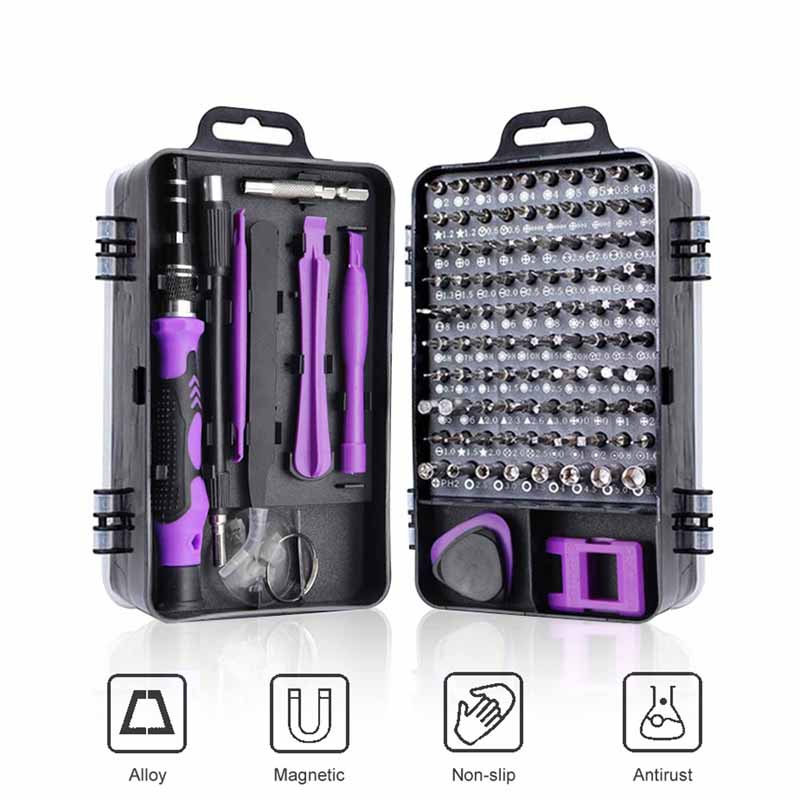 115 in 1 Magnetic Precision Screwdriver Set Computer Pc Phone Repair Tool Kit | Shopee Philippines