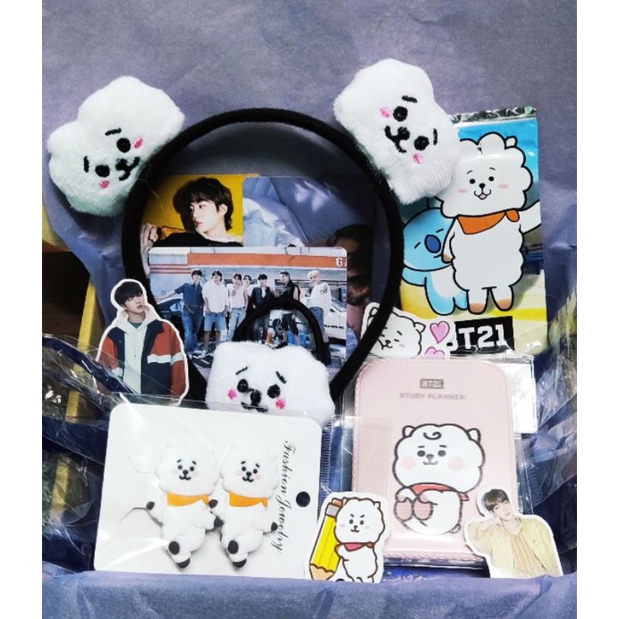 BTS-BT21 ARMY Kikay Kit - Kim Seokjin/Jin/RJ | Shopee Philippines