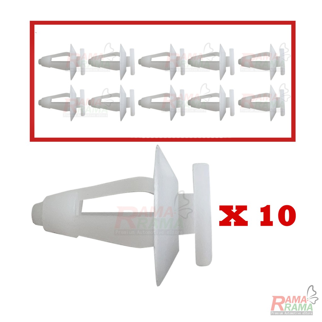 Proton Wira (Long 20mm Length) Push Retainer Fastener Clips Number ...