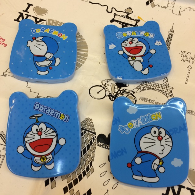 Doraemon Compact Mirror w/ comb | Shopee Philippines