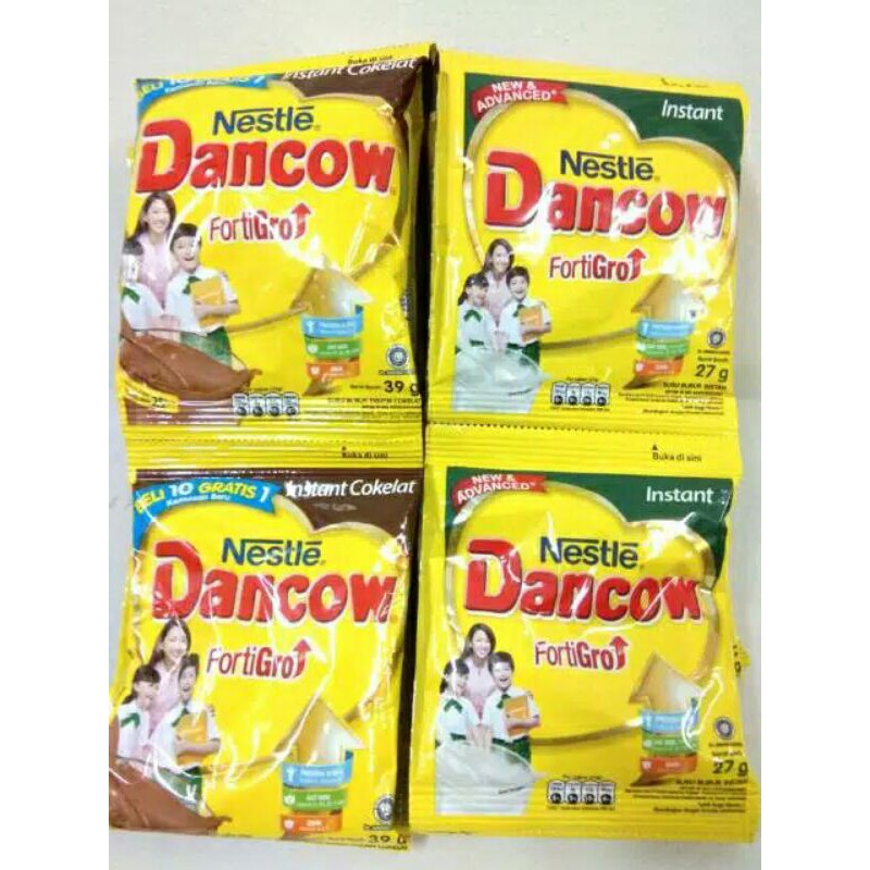 Nestle Dancow FortiGro Liquids 10 Sachets | Shopee Philippines