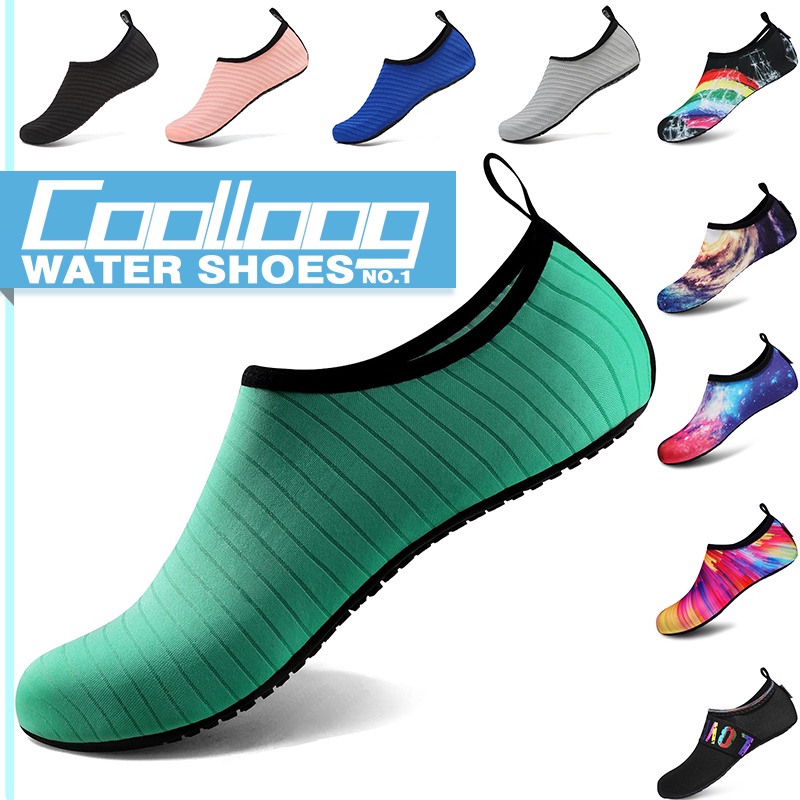 ☆COD☆ Aqua shoes for Women Men Barefoot Quick-Dry Beach Shoes Unisex No ...