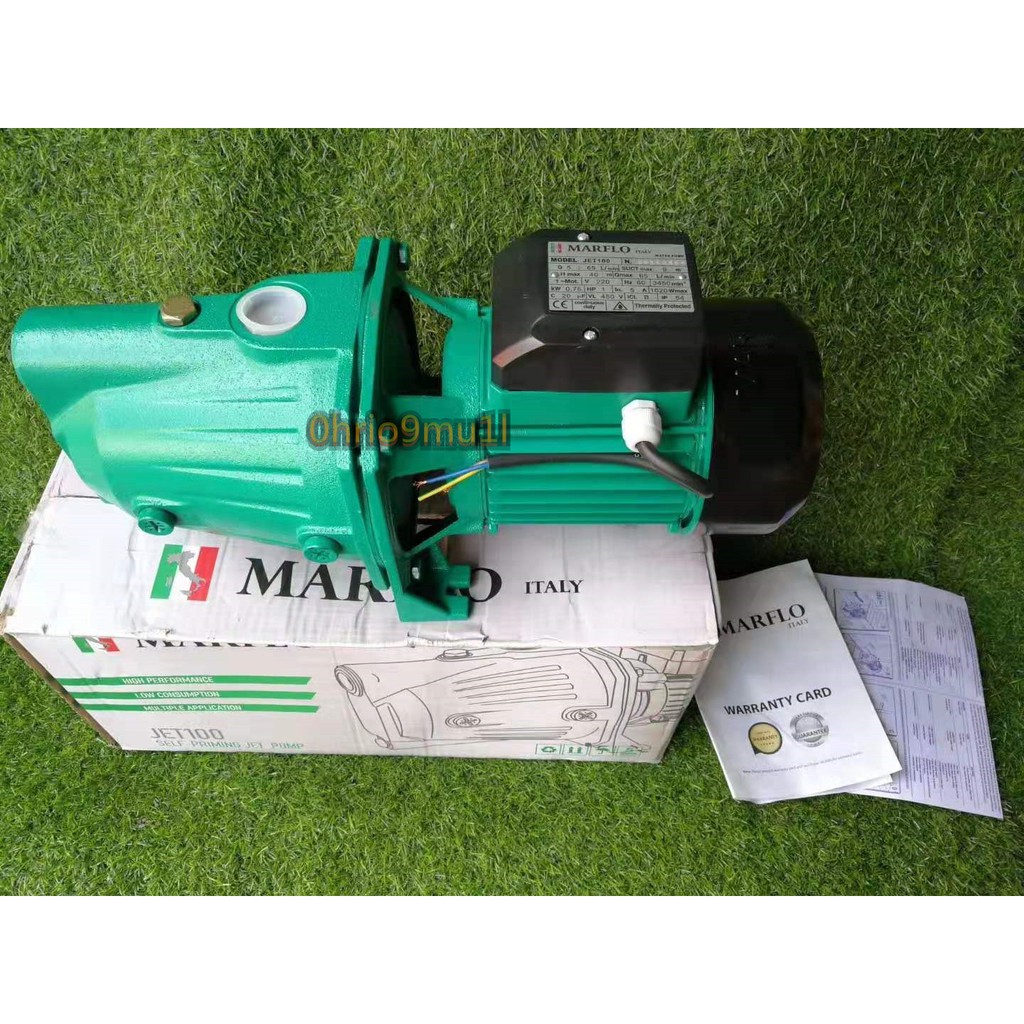 MARFLO SEL-PRIMING JET PUMP JET-100 1HP/0.5HP | Shopee Philippines
