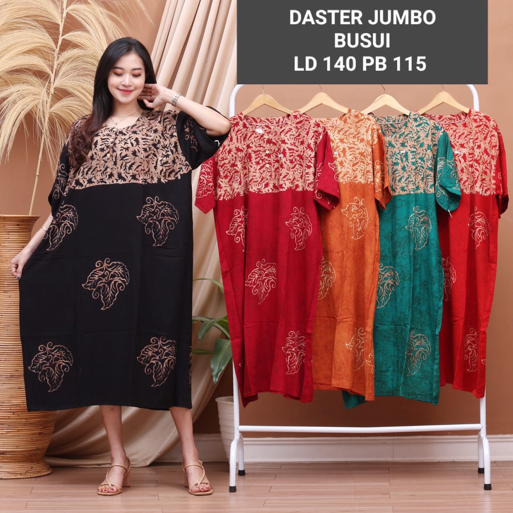 Rayon SUPER JUMBO Bust 140 Pattern House Dress For Breastfeeding ...