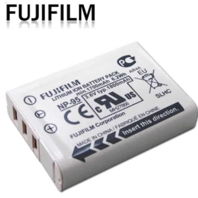Fujifilm NP-95 NP95 Battery for Camera X-S1 Real 3D W1 F30 F31 X30 X100 ...
