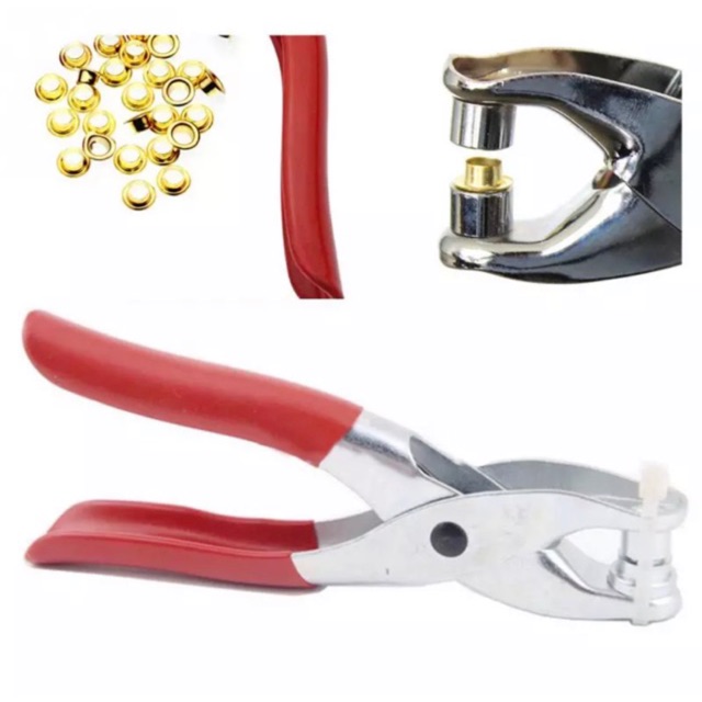 Eyelet Setter with free eyelet 4mm | Shopee Philippines