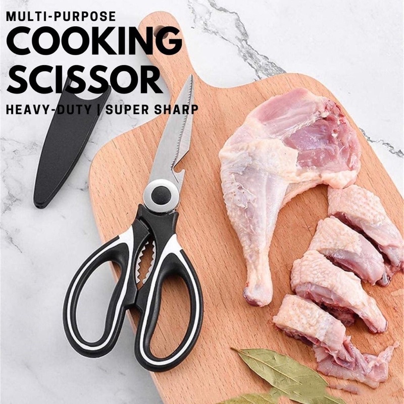 UD Panda Kitchen Scissors Tool Multifunctional Stainless Steel Scissors ...