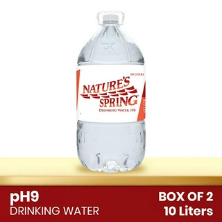 Nature's Spring pH9 Drinking Water 10 Liters | Shopee Philippines