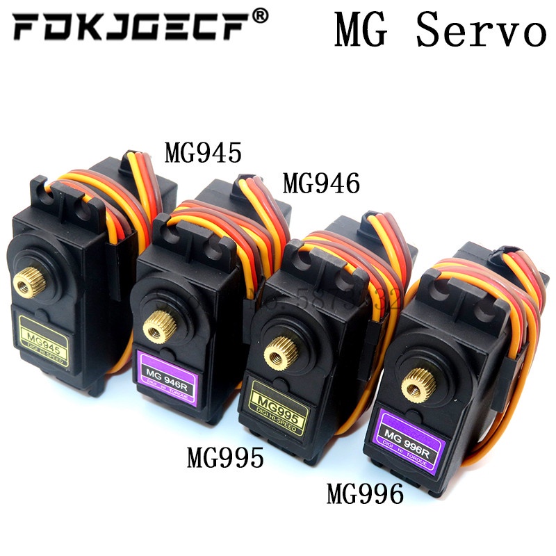 Servos Digital MG995 MG996R MG996 MG946 MG946R MG945 Servo Metal Gear ...