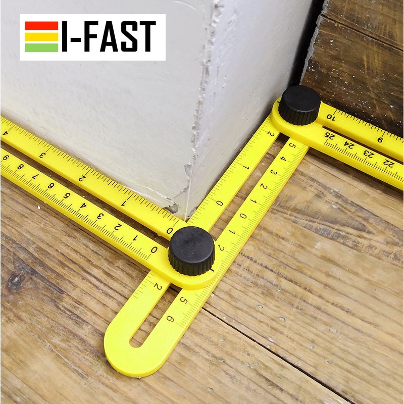 Intelligent corner gage Ruler measuring various corner tiles, Multi ...