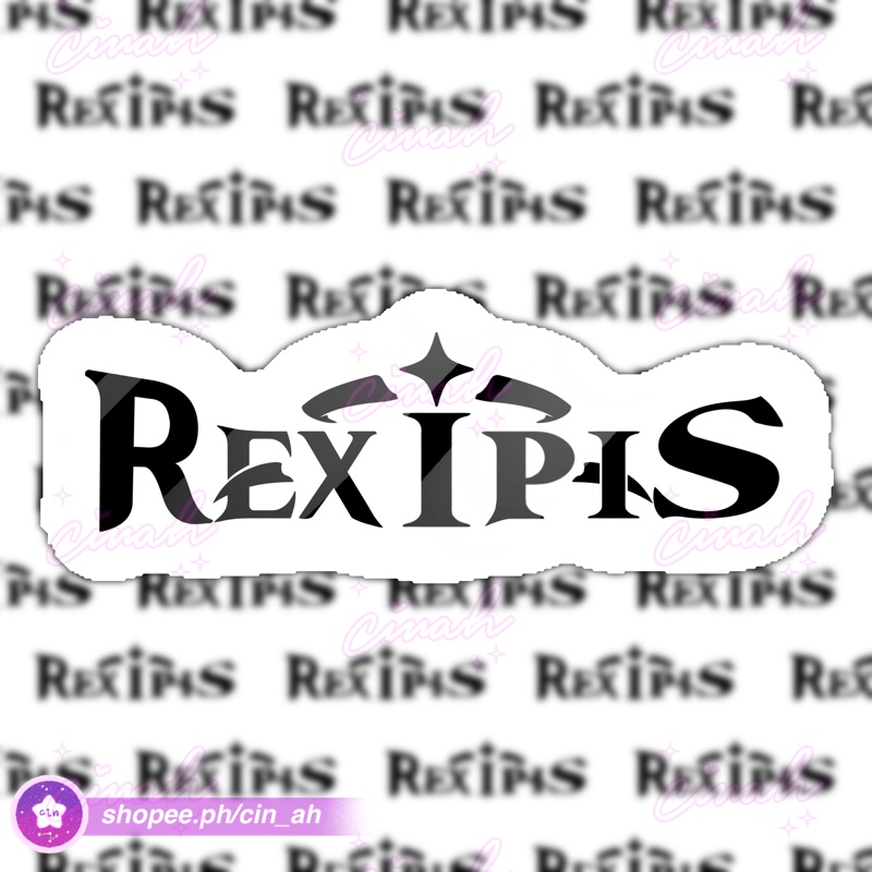 Genshin Impact Rex Ipis Zhongli Logo Glossy Vinyl Sticker | cin_ah ...