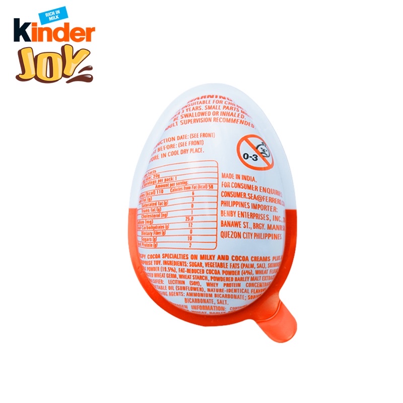 KINDER JOY SURPRISE EGG BOY / GIRL | Shopee Philippines
