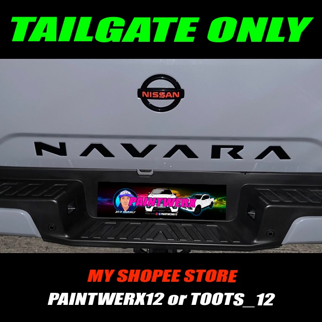 NAVARA STICKER FOR HOOD & TAILGATE | 2021-2024 MODEL | Shopee Philippines