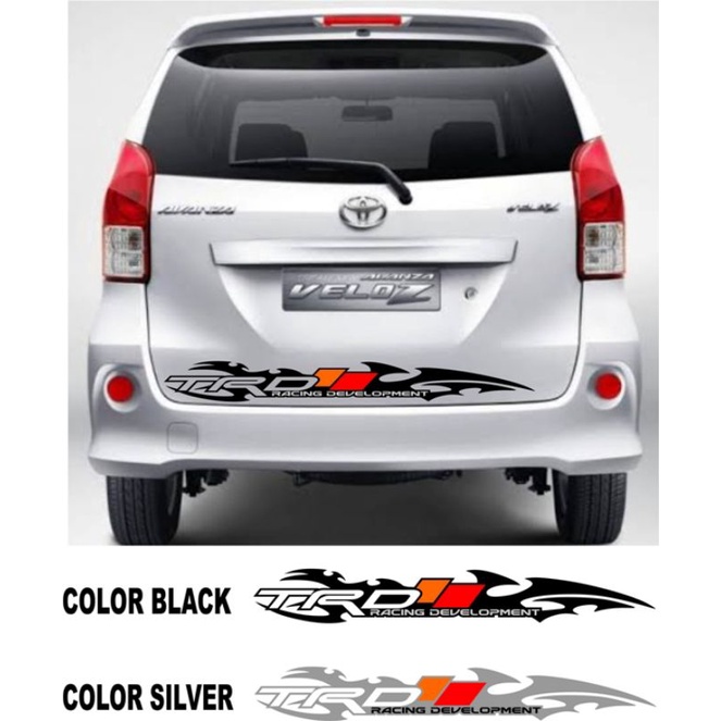 Toyota Avanza Rear Sticker Design TRD TRIBAL | Shopee Philippines