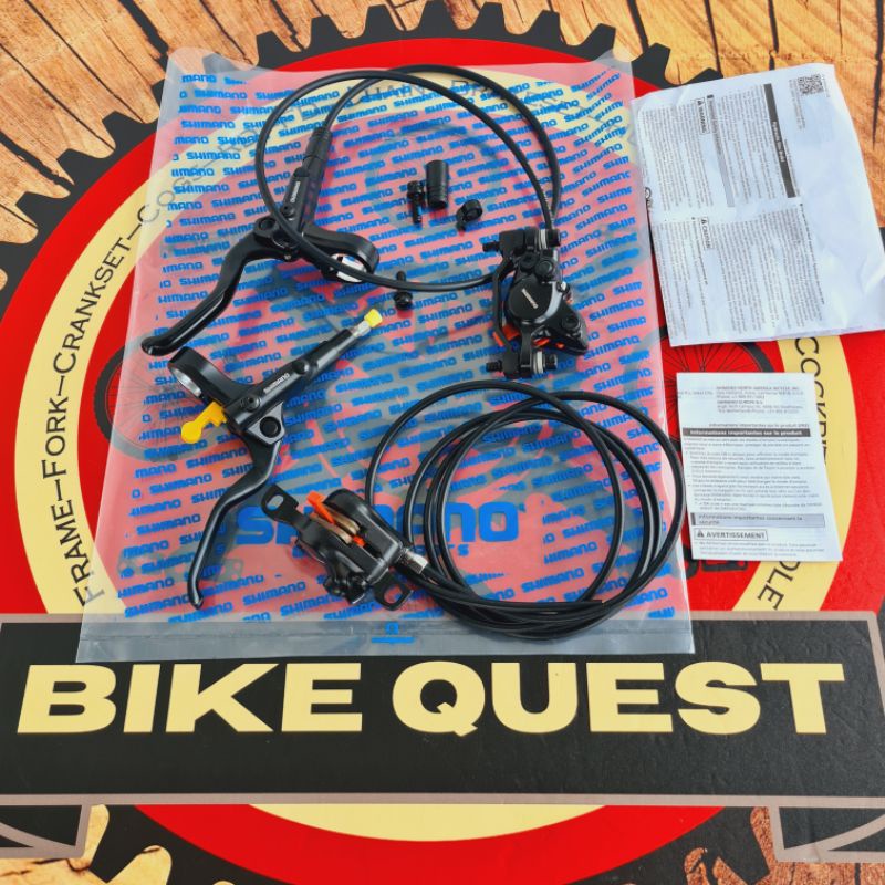 Shimano MT201 Brakeset Alloy Lever Hydraulic | Shopee Philippines