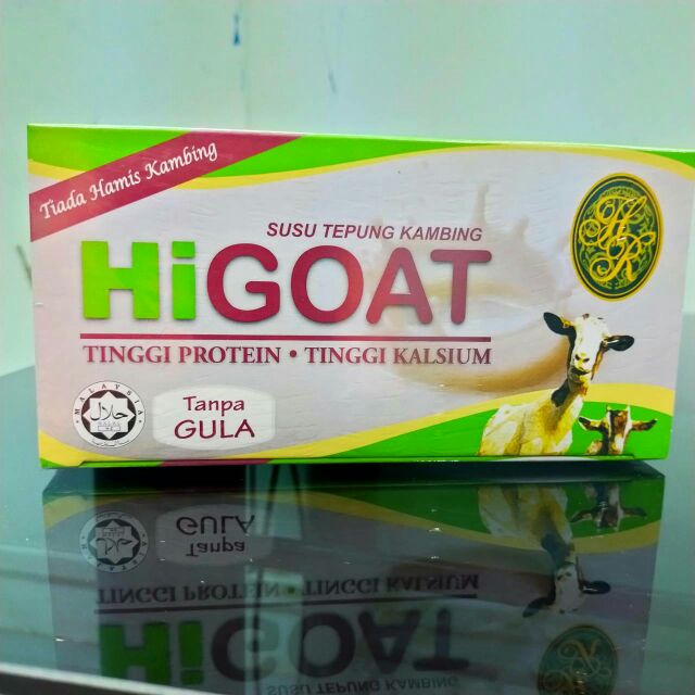 HIGOAT Instant Goat's Milk Powder (Natural Flavor) 1 Box Contains 15 ...