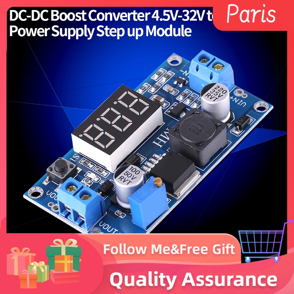 [Seller Recommend] DC-DC Boost Converter 4.5V-32V to 5V-35V Power ...