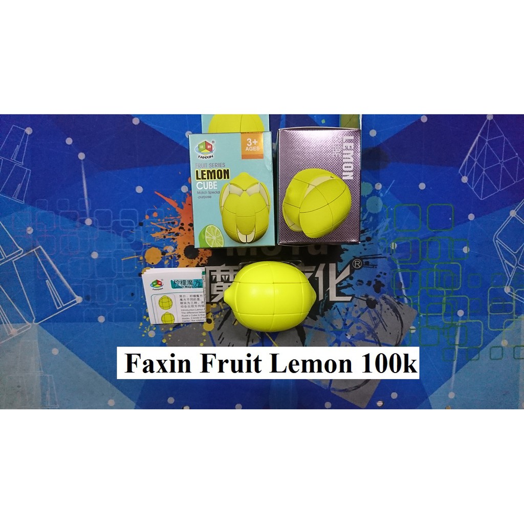Rubik variant. Fanxin Fruit Lemon | Shopee Philippines