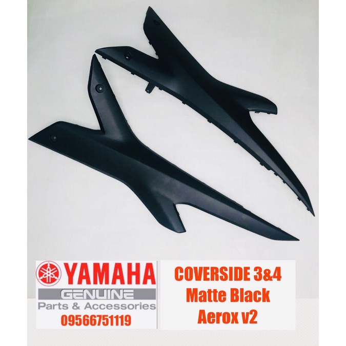 COVERSIDE 3 & 4 /spada X FAIRINGS FOR AEROX V2 / YAMAHA GENUINE ...