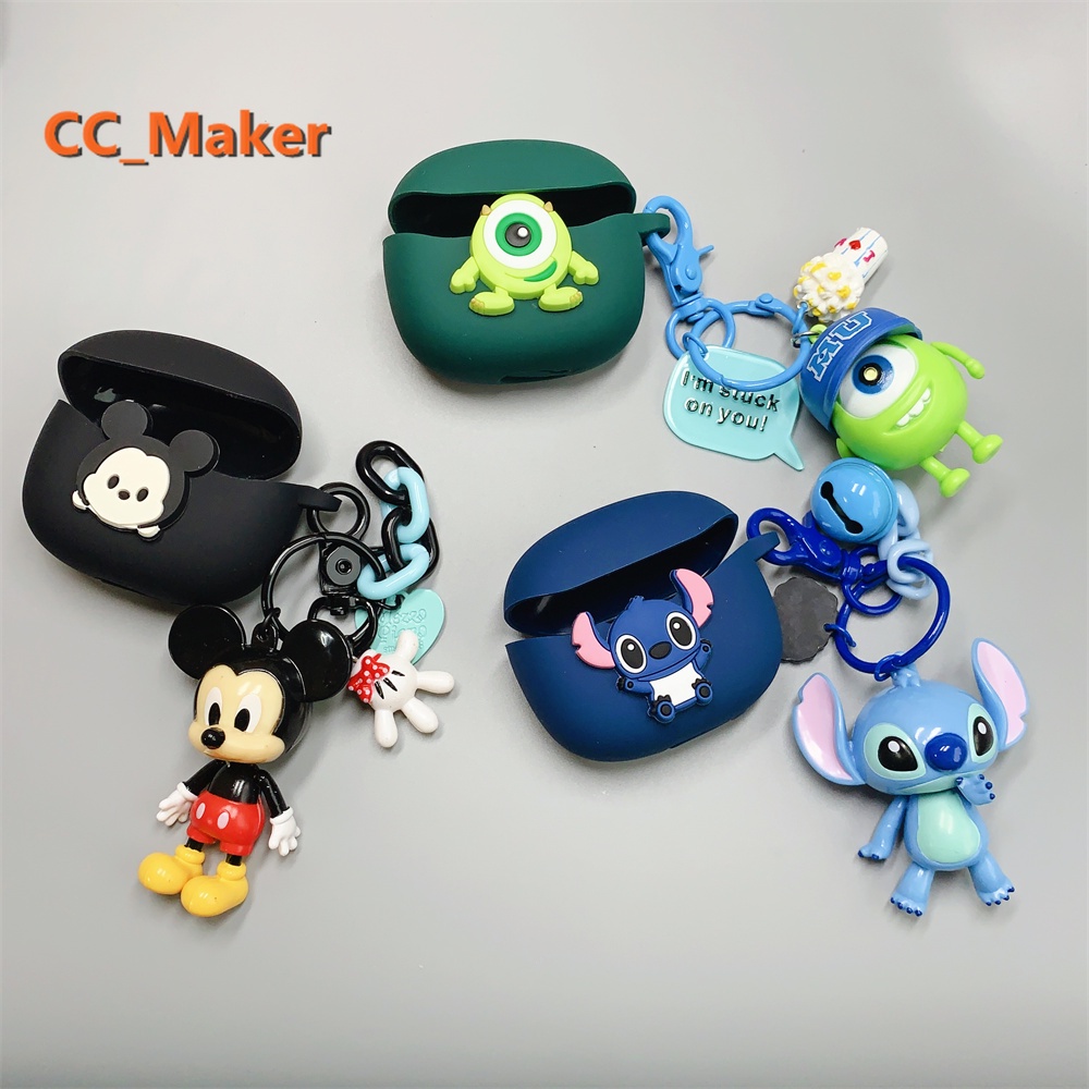 Anker Soundcore R100 Case Cartoon Mickey Minnie Keychain Pendant Anker ...