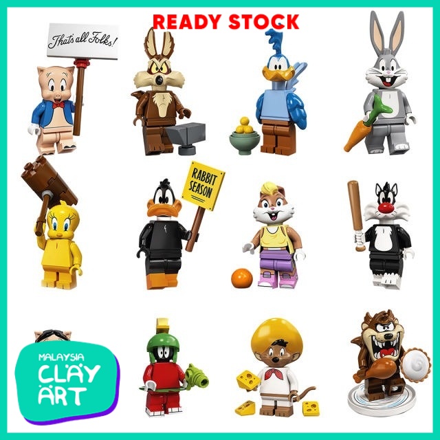 Disney Anime Bricks Mini Figures Building Blocks Cartoon Petunia Porky ...