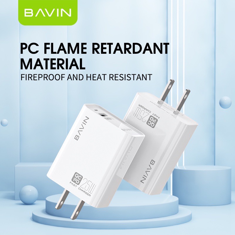 gdplus BAVIN PC657 PD QC3.0 Fast Charging Charger Adapter 25W & 20W ...