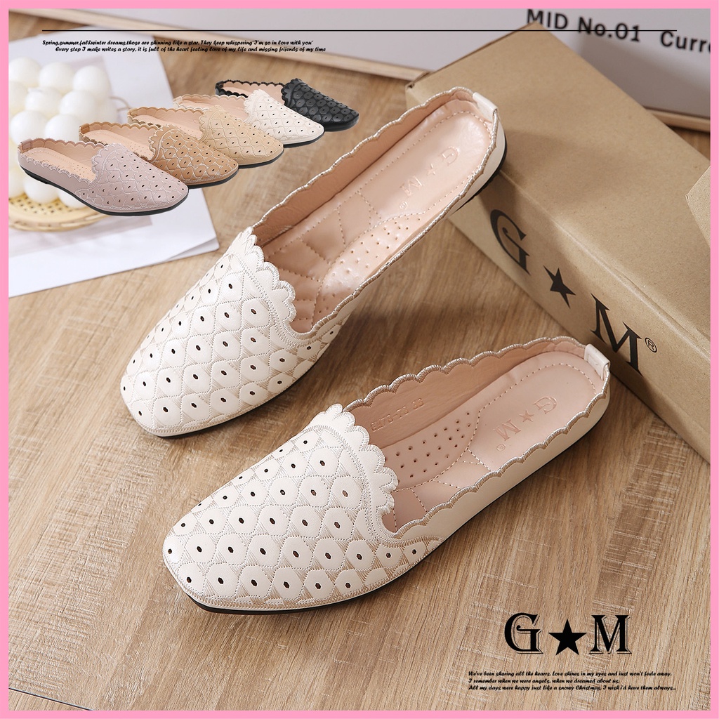 Women Fashion GIMI Flat doll shoes Korean Shoes GM878-73 | Shopee ...