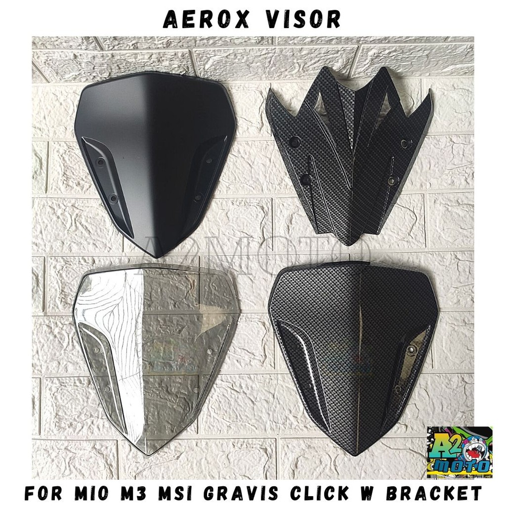 Yamaha Aerox 2021 v2 / v1 Visor Windshield accessories | Shopee Philippines