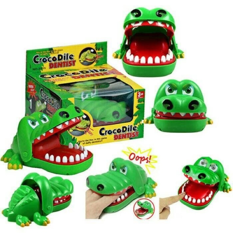 Qh CROCODILE DENTIST GAME / CROCODILE Dental Toys - CROCODILE Bite ...